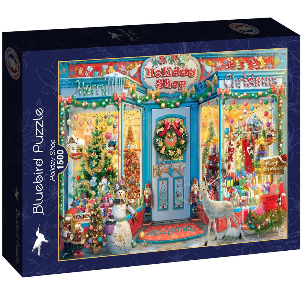 Bluebird Holiday Shop Puzzle 1500pcs - Puzzles Canada