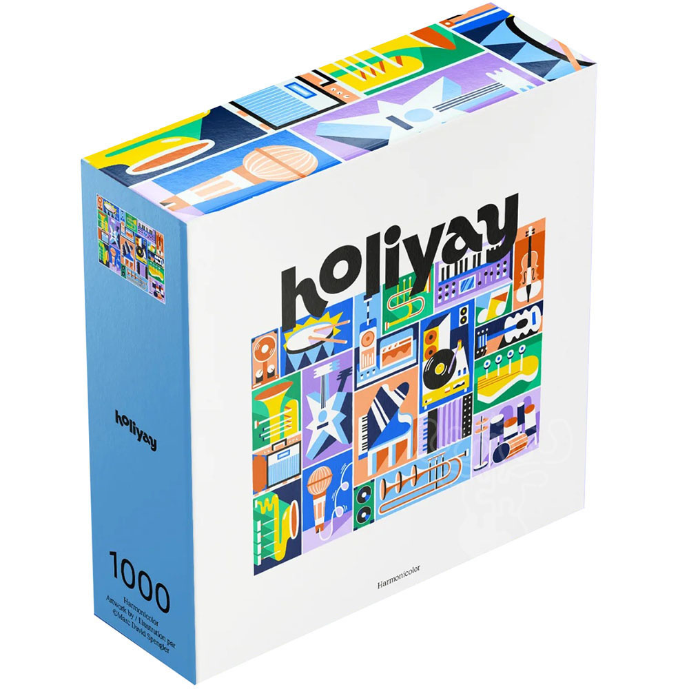 Holiyay Chromatic Puzzle 1000pcs - Puzzles Canada