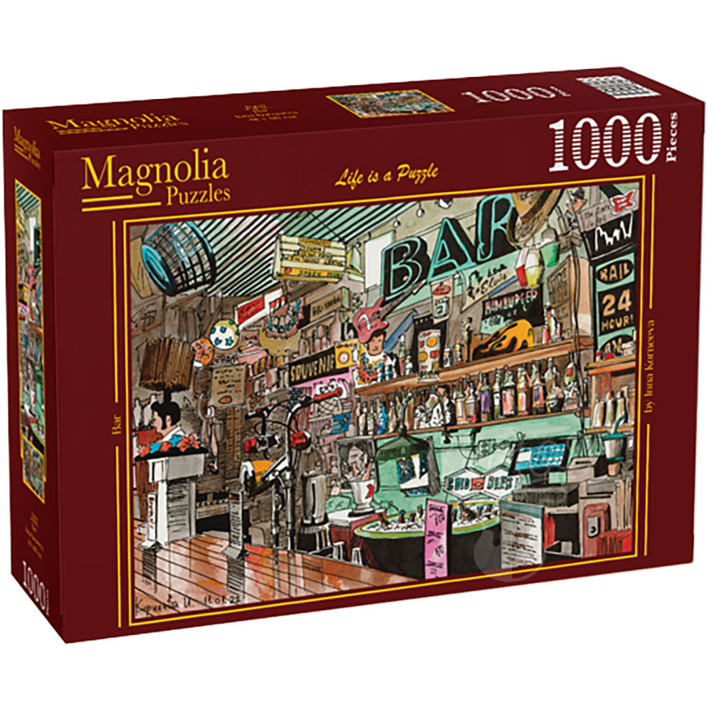 Magnolia Bar Puzzle 1000pcs - Puzzles Canada