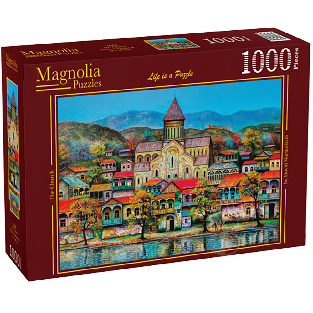 Magnolia The Church Puzzle 1000pcs - Puzzles Canada