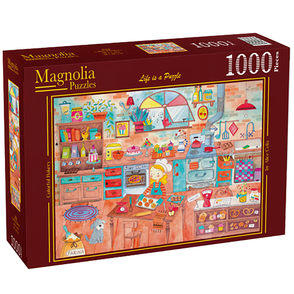 Magnolia Colorful Bakery Puzzle 1000pcs - Puzzles Canada