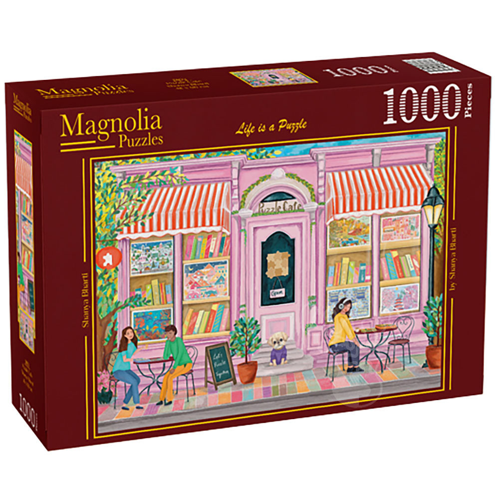Magnolia Puzzle Cafe Puzzle 1000pcs - Puzzles Canada