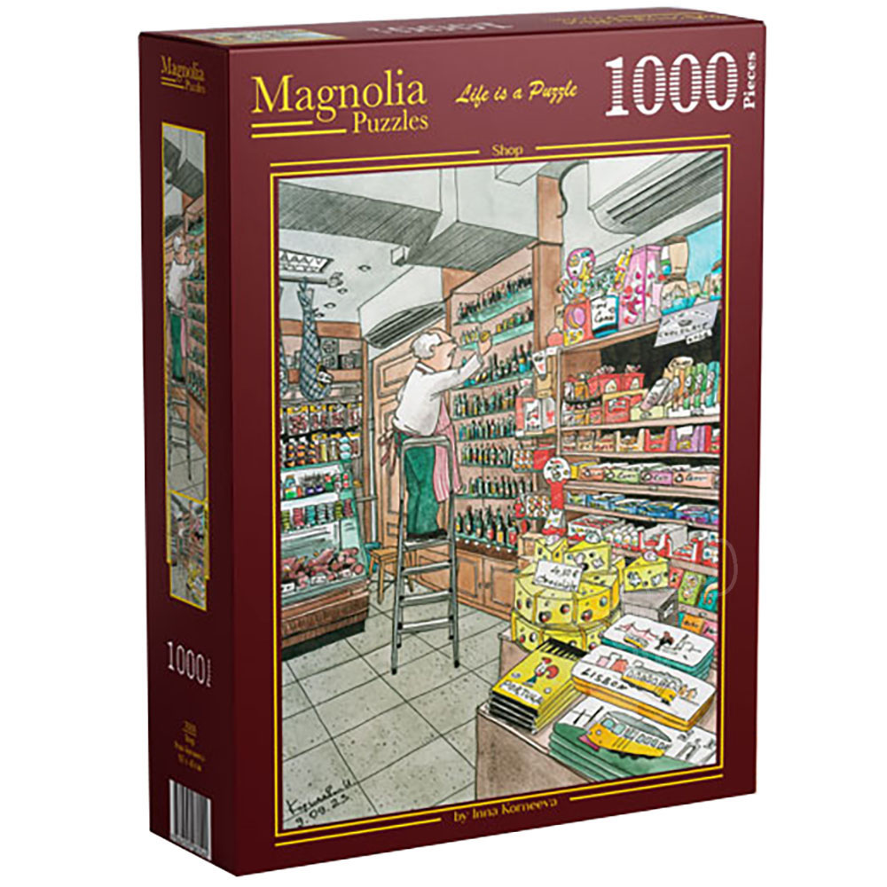 Magnolia Shop Puzzle 1000pcs - Puzzles Canada