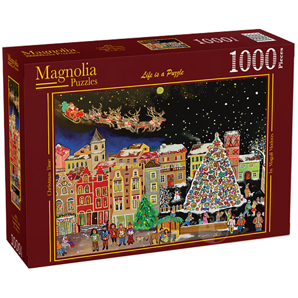 Magnolia Christmas Time Puzzle 1000pcs - Puzzles Canada
