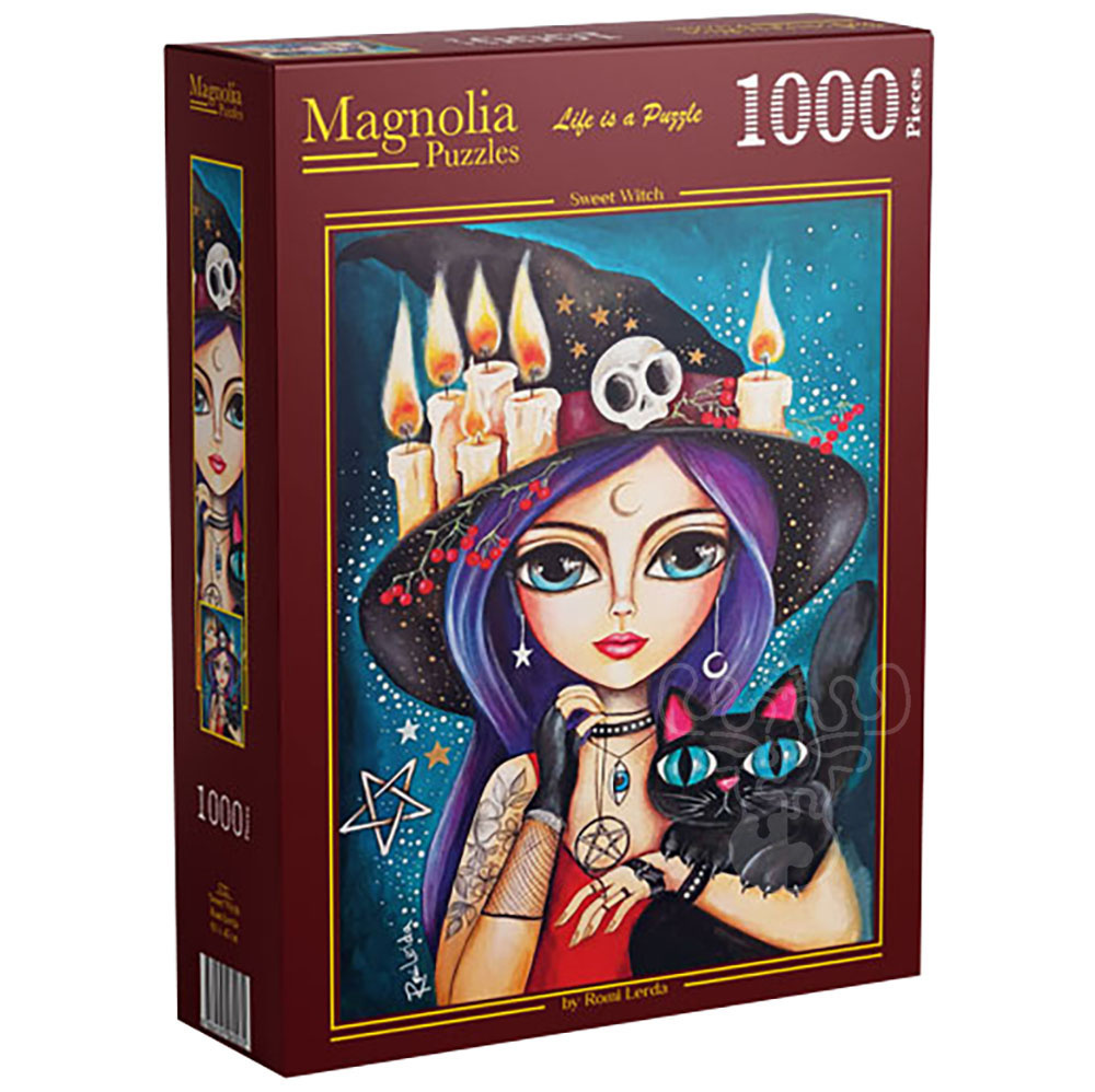 Magnolia Sweet Witch Puzzle 1000pcs - Puzzles Canada