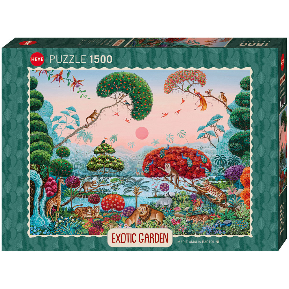 Heye Exotic Garden: Jungle Paradise Puzzle 1500pcs - Puzzles Canada