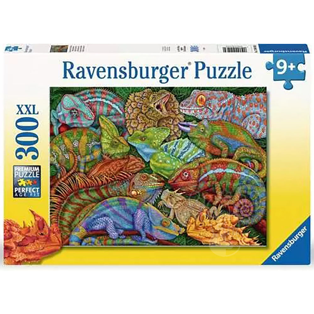 Ravensburger Riveting Reptiles Puzzle 300pcs XXL - Puzzles Canada