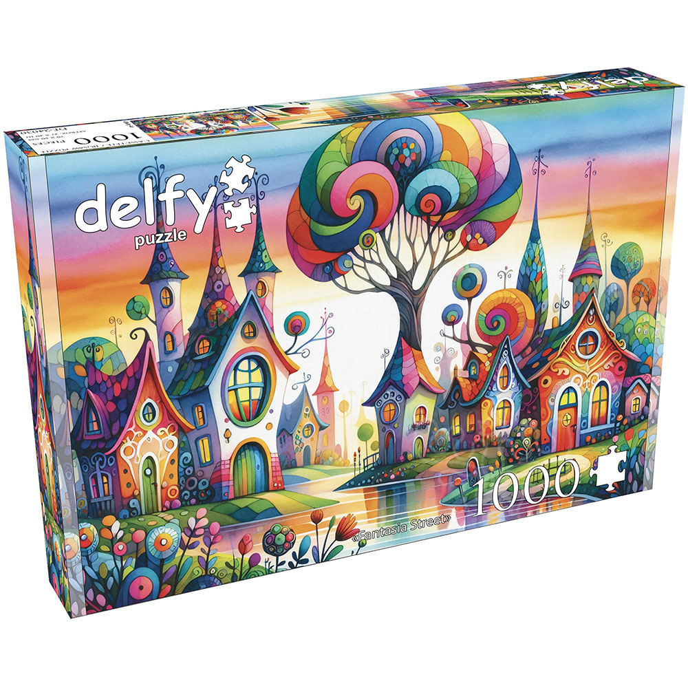 Delfy Fantasia Street Puzzle 1000pcs - Puzzles Canada