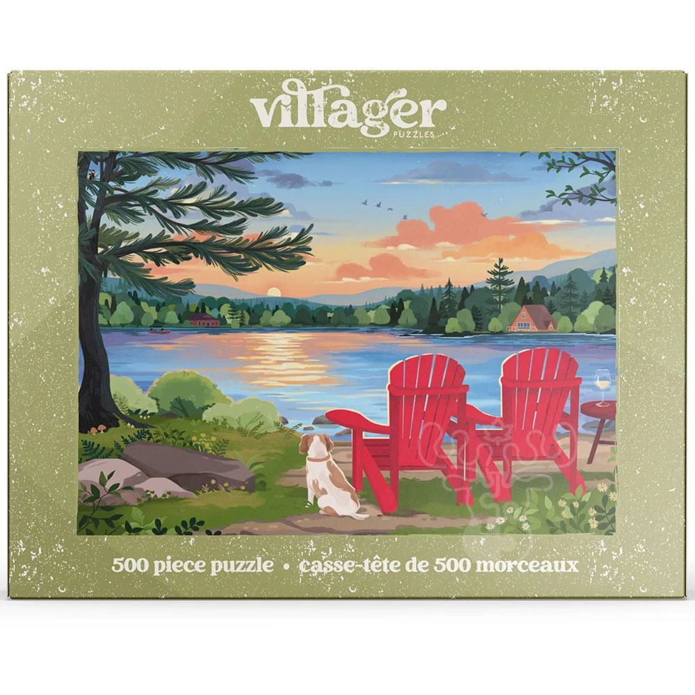 Villager Cottage Country Puzzle 500pcs - Puzzles Canada