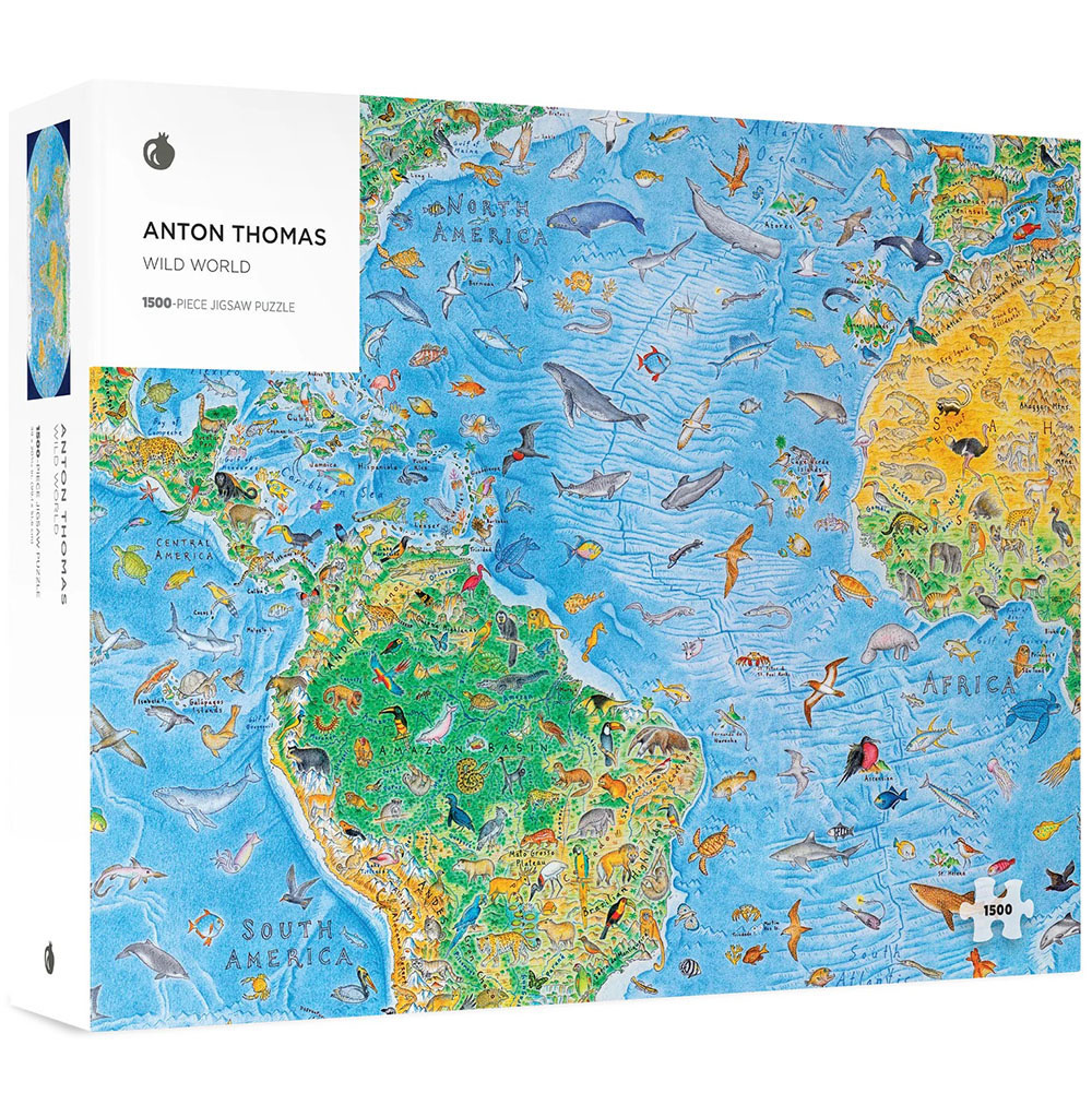 Pomegranate Thomas, Anton: Wild World Puzzle 1500pcs - Puzzles Canada