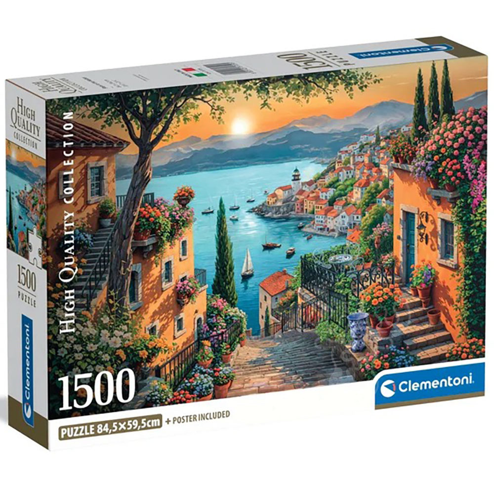 Clementoni Steps To The Harbor Puzzle 1500pcs - Puzzles Canada