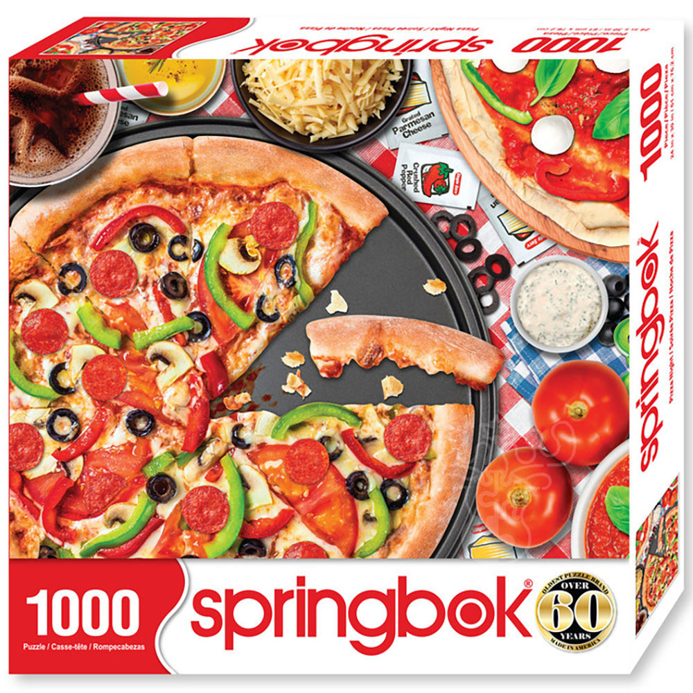 Springbok Pizza Night Puzzle 1000pcs - Puzzles Canada