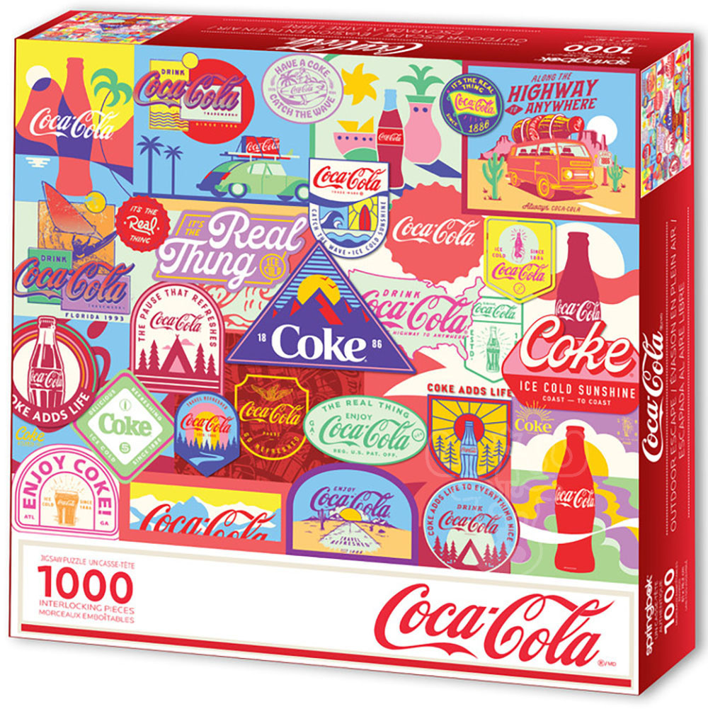 Springbok Coca-Cola Outdoor Escape Puzzle 1000pcs - Puzzles Canada