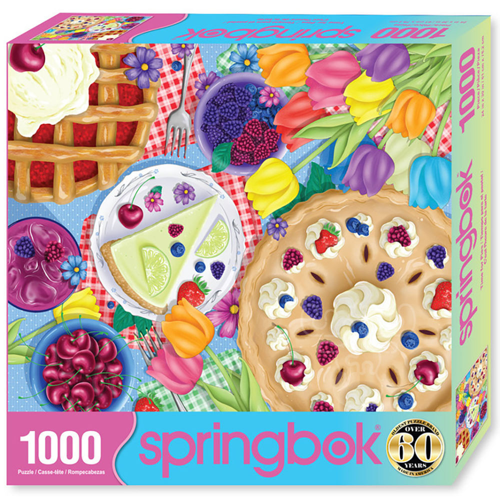 Springbok Time for Pie Puzzle 1000pcs - Puzzles Canada