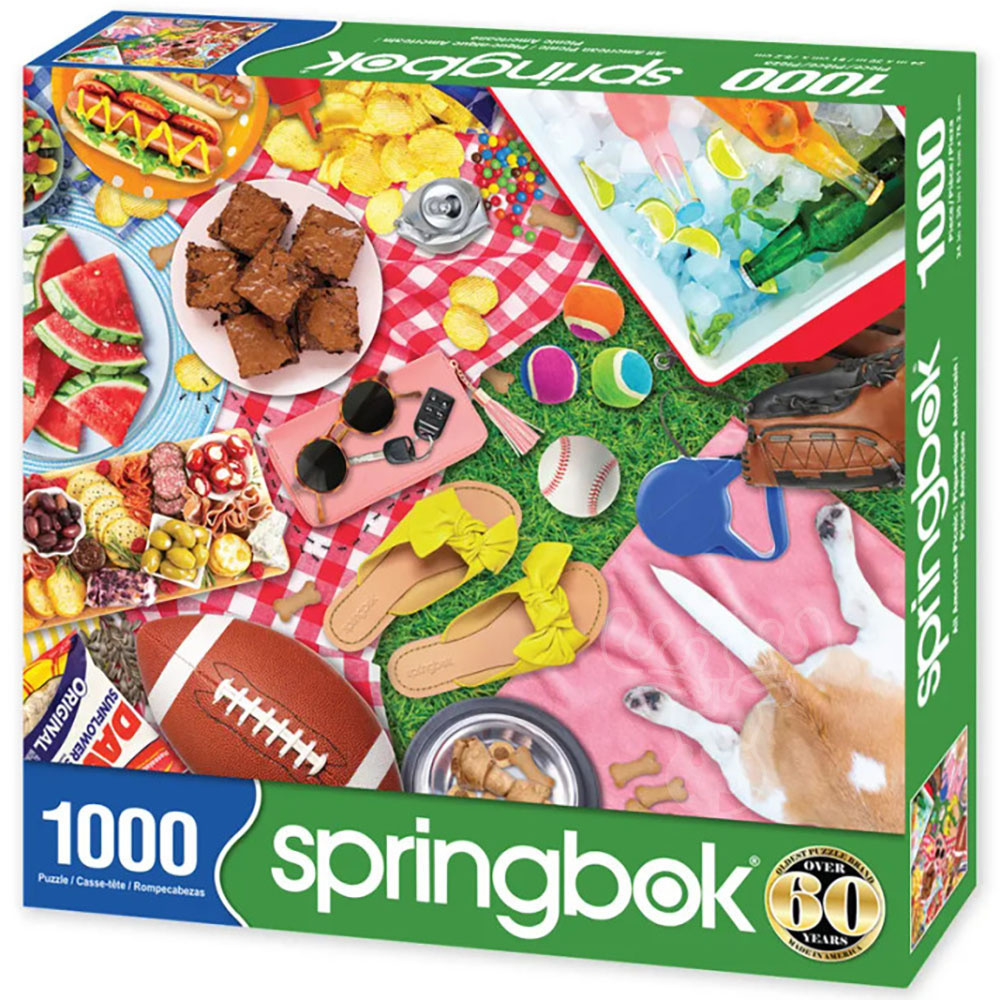 Springbok All American Picnic Puzzle 1000pcs - Puzzles Canada