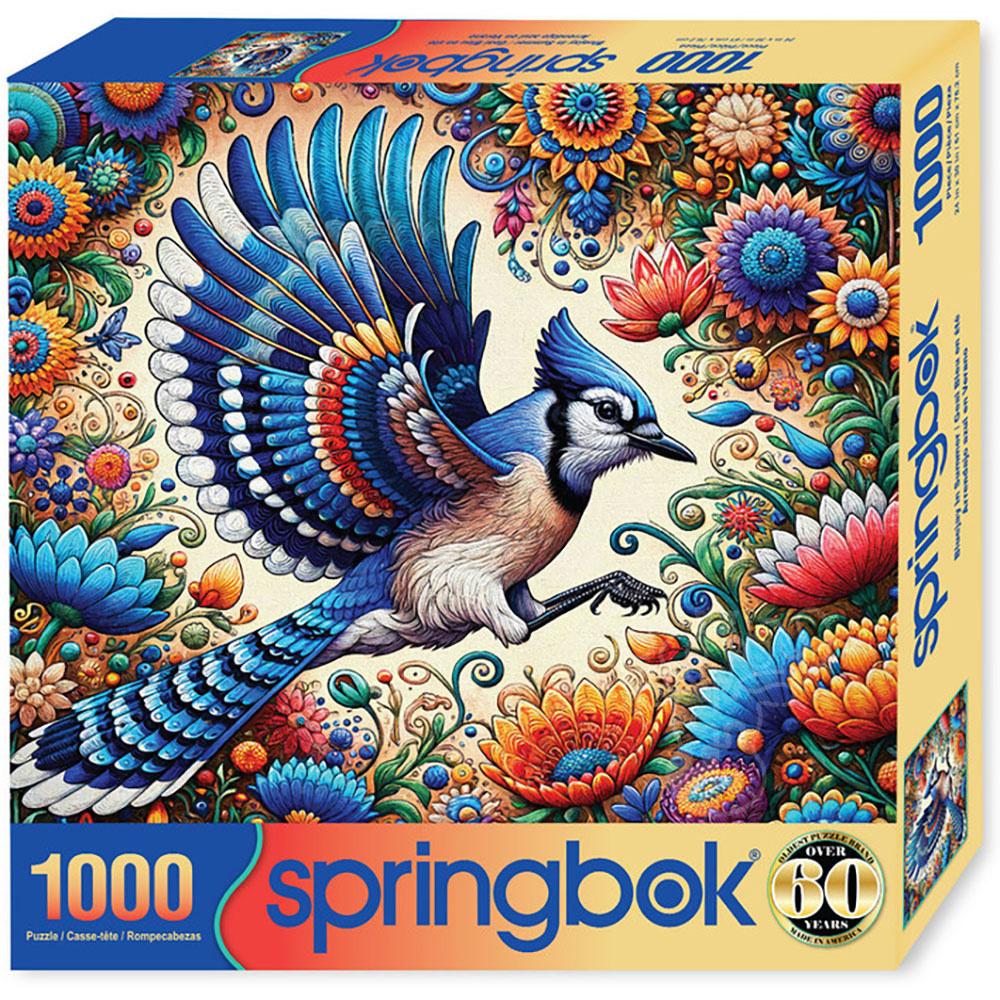 Springbok Blue Jay in Summer Puzzle 1000pcs - Puzzles Canada