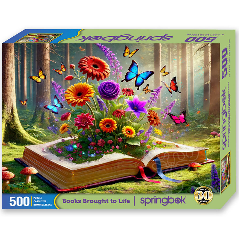 Springbok Books Brought to Life Puzzle 500pcs Limited Release - Puzzles ...