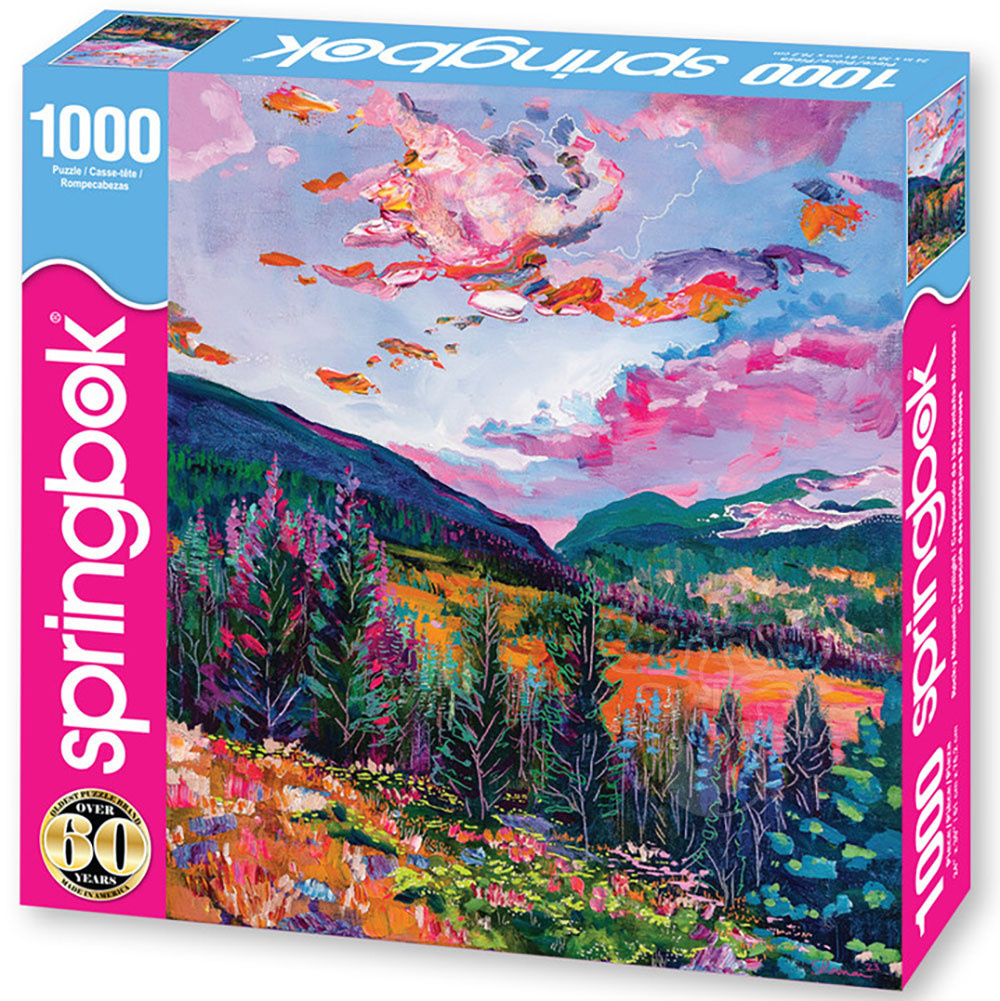 Springbok Rocky Mountain Twilight Puzzle 1000pcs Limited Release ...