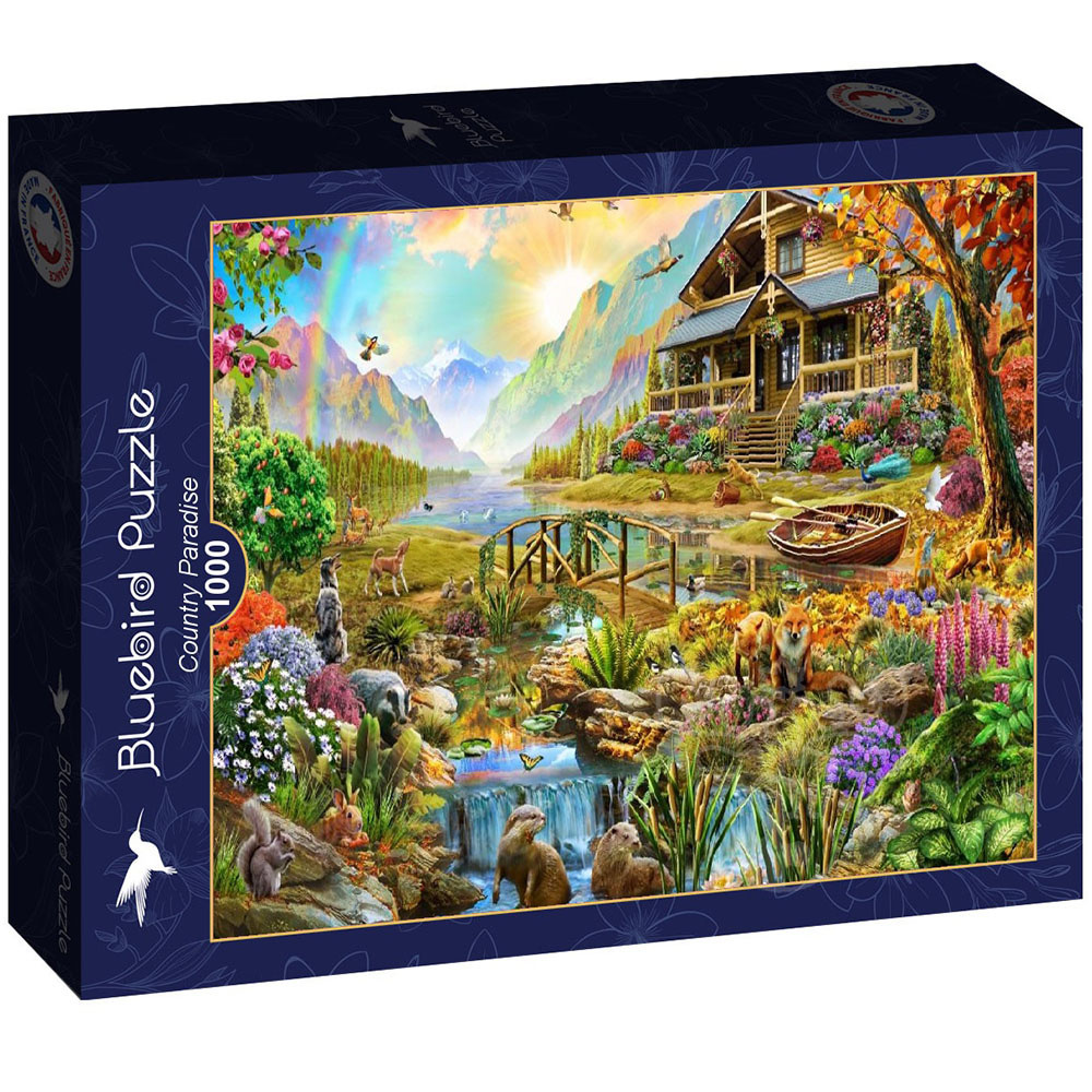 Bluebird Country Paradise Puzzle 1000pcs - Puzzles Canada