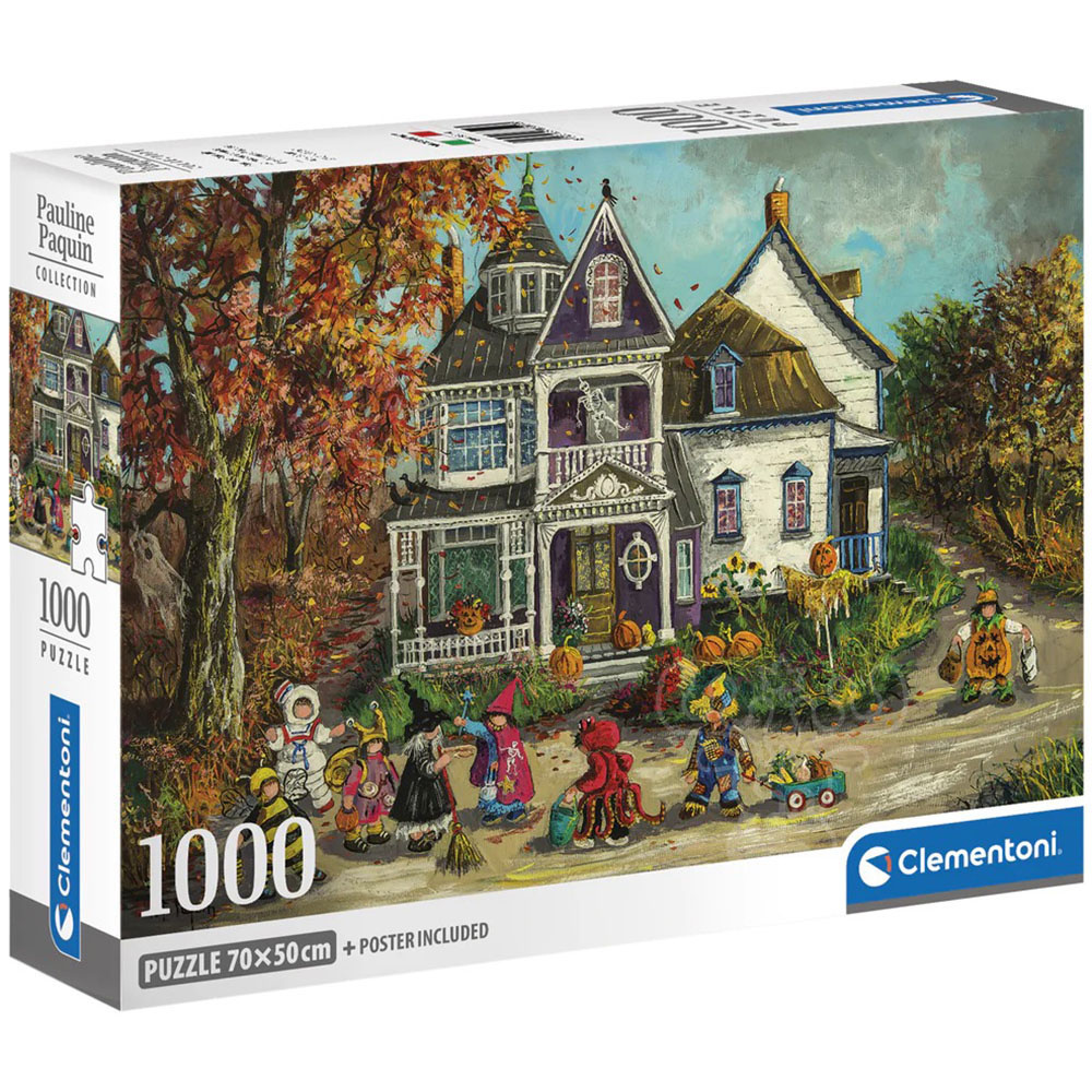 Clementoni The Haunted House Puzzle 1000pcs - Puzzles Canada