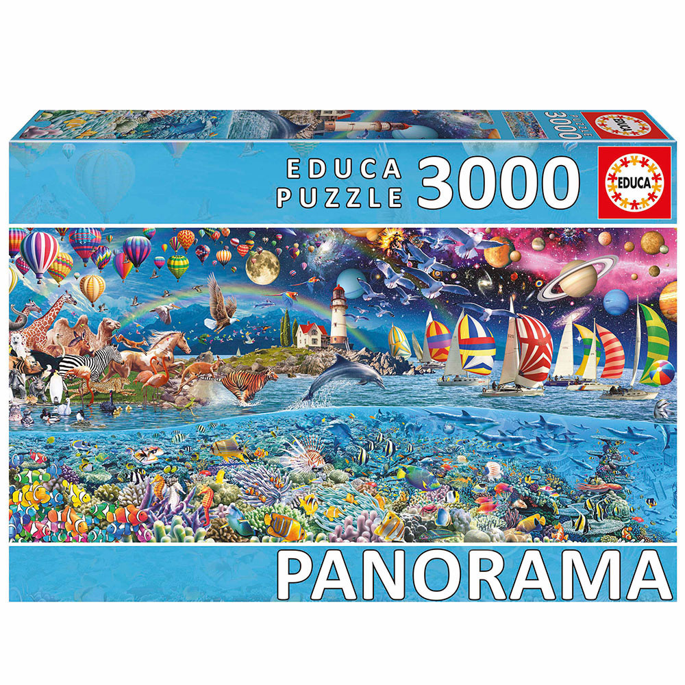 Educa Life Panorama Puzzle 3000pcs - Puzzles Canada