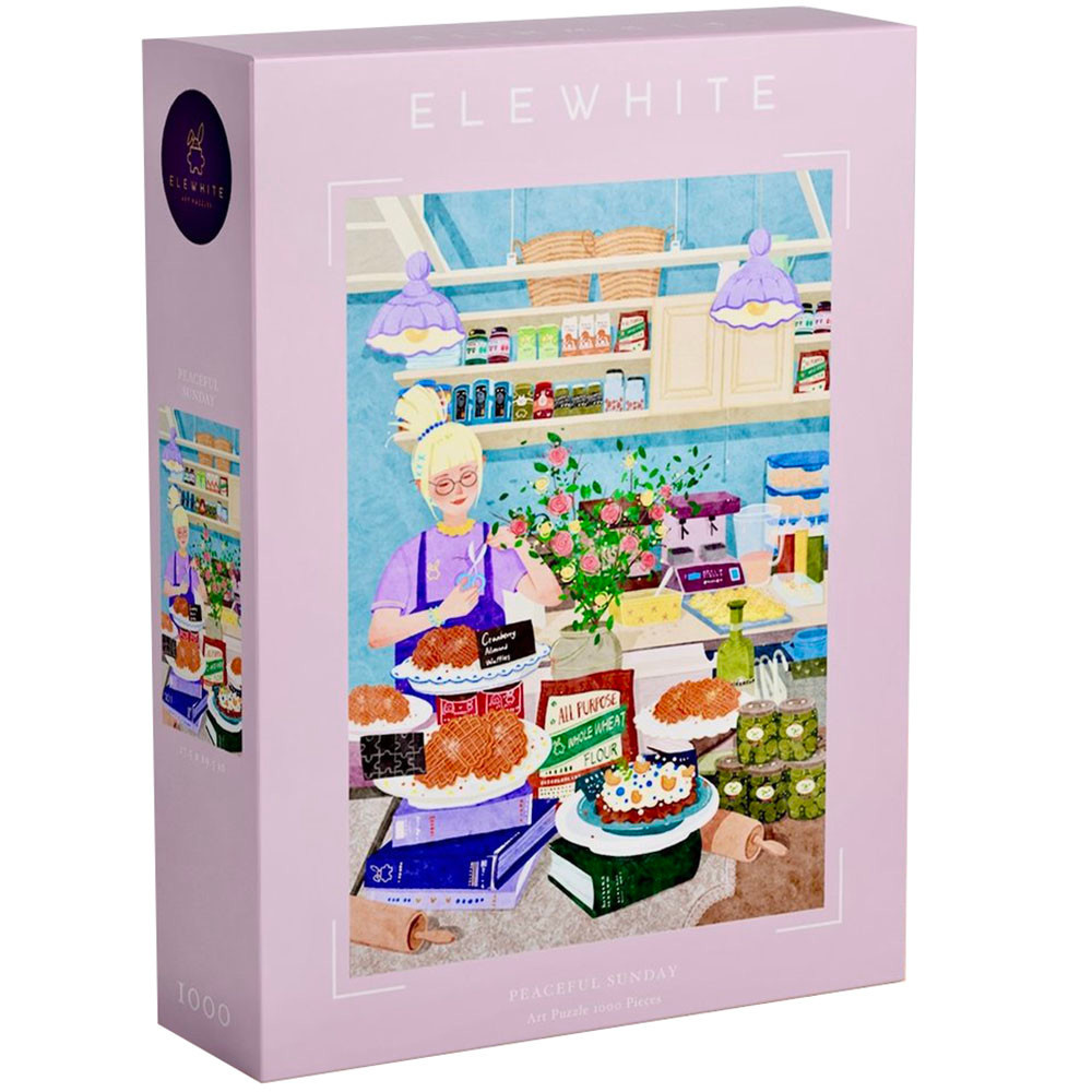Elewhite Peaceful Sunday Puzzle 1000pcs - Puzzles Canada