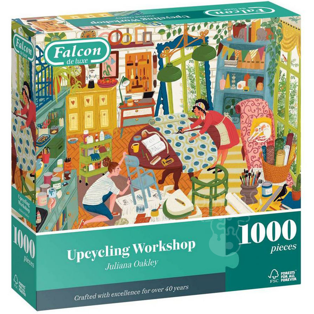 Falcon Upcycling Workshop Puzzle 1000pcs - Puzzles Canada