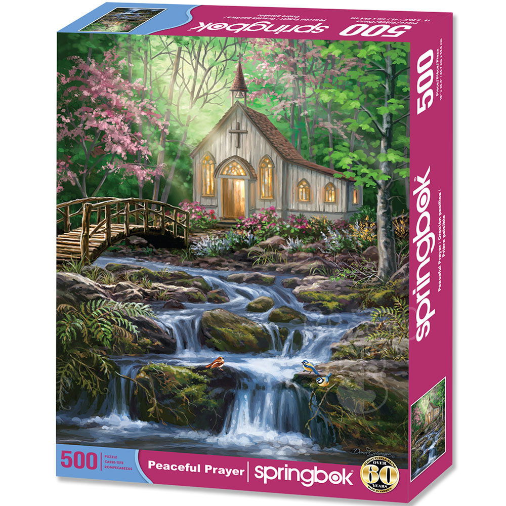 Springbok Peaceful Prayer Puzzle 500pcs - Puzzles Canada