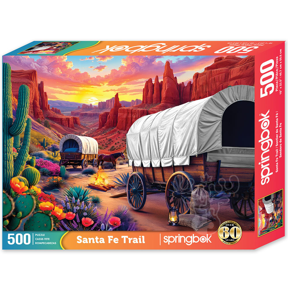 Springbok Santa Fe Trail Puzzle 500pcs - Puzzles Canada