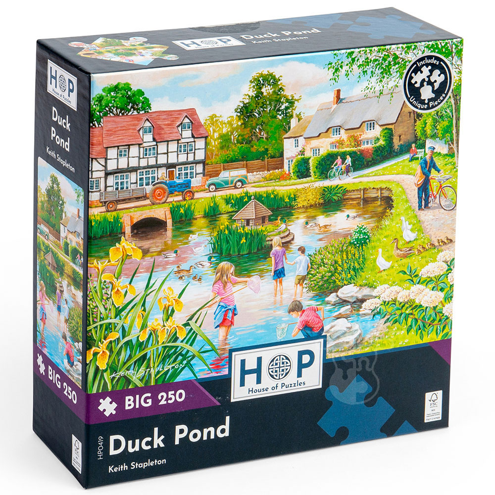 House of Puzzles Duck Pond Puzzle Big 250pcs - Puzzles Canada