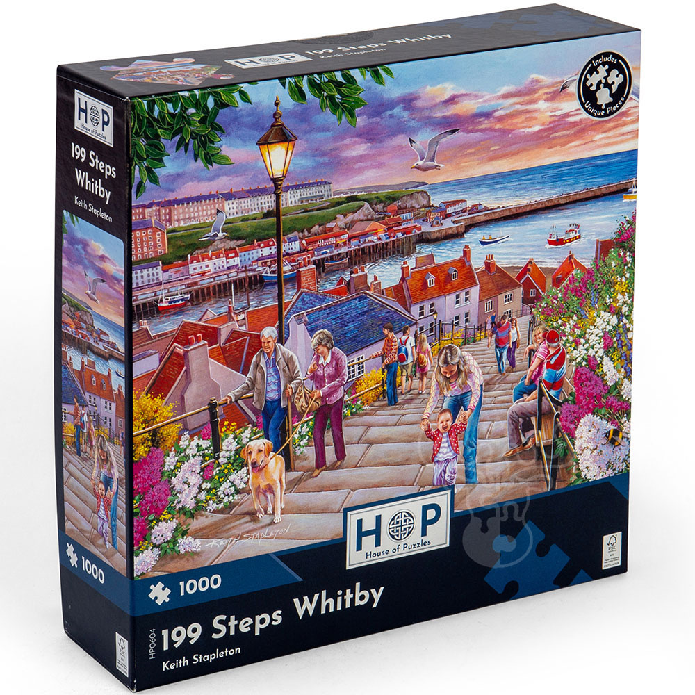 House of Puzzles 199 Steps Whitby Puzzle 1000pcs - Puzzles Canada