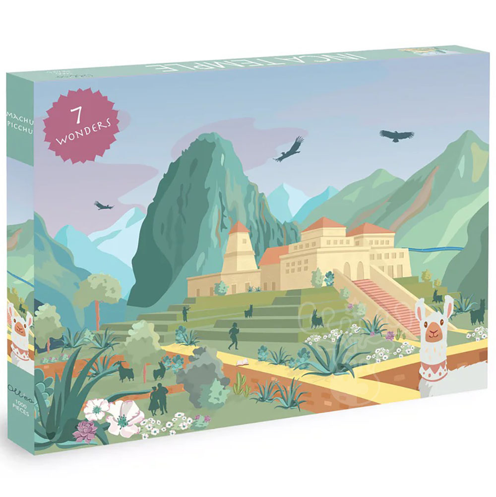 Olleo Machu Picchu: Inca Temple Puzzle 1000pcs - Puzzles Canada
