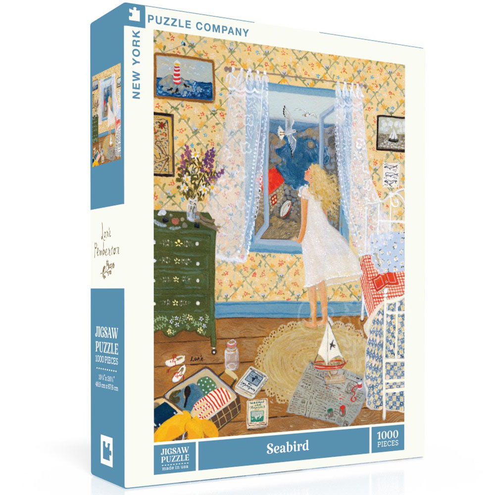 New York Puzzle Co. Loré Pemberton: Seabird Puzzle 1000pcs - Puzzles Canada