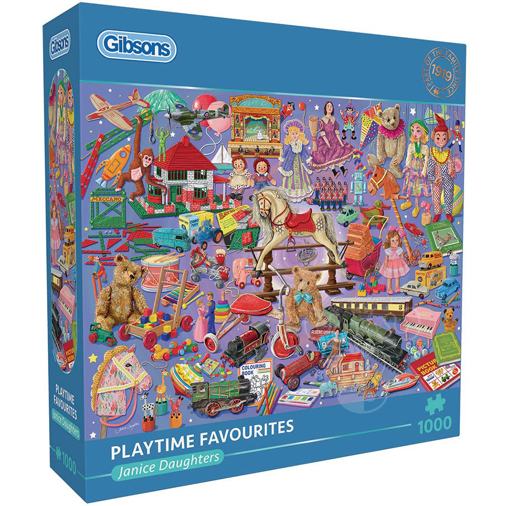 Gibsons Playtime Favourites Puzzle 1000pcs - Puzzles Canada