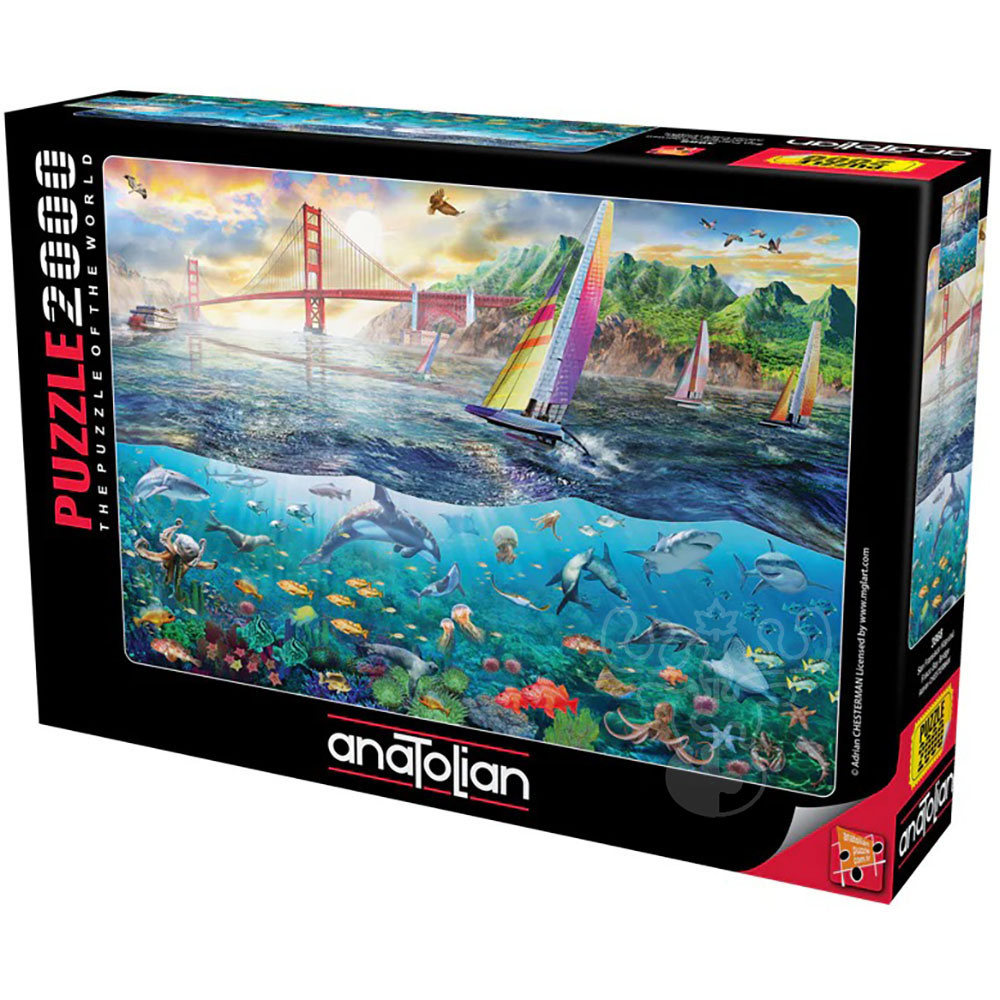 Anatolian Frisco Bay Bridge Puzzle 2000pcs - Puzzles Canada