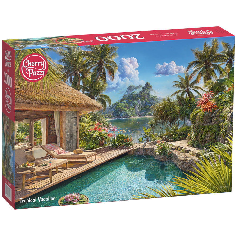 CherryPazzi Tropical Vacation Puzzle 2000pcs - Puzzles Canada