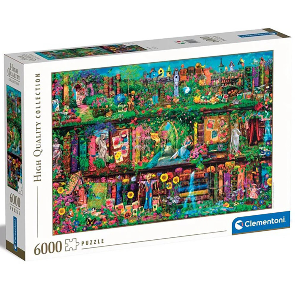 Clementoni Garden Shelf Puzzle 6000pcs Import - Puzzles Canada