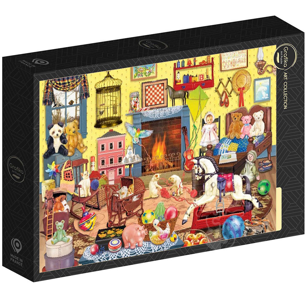 Grafika Who Left The Cagedoor Open Puzzle 1000pcs - Puzzles Canada