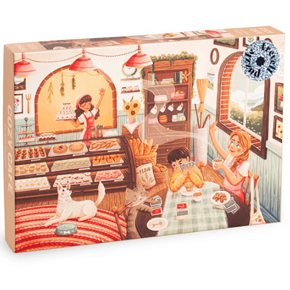 Trevell Cozy Cafe Puzzle 1000pcs - Puzzles Canada