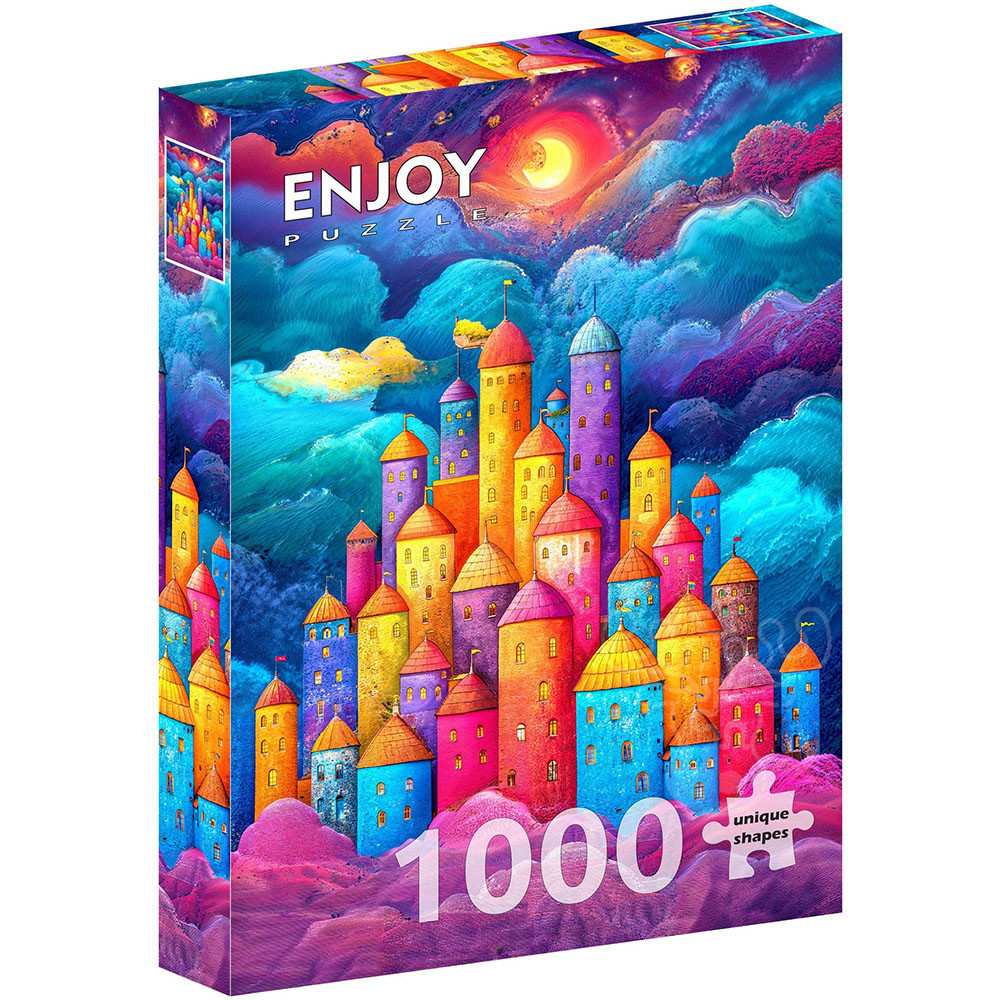 Enjoy Clouds Fortress Puzzle 1000pcs - Puzzles Canada