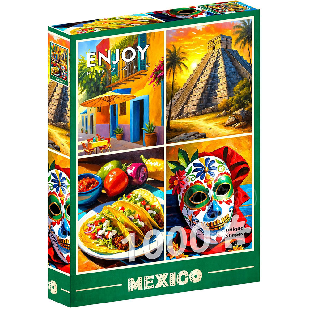 Enjoy Mexico Puzzle 1000pcs - Puzzles Canada