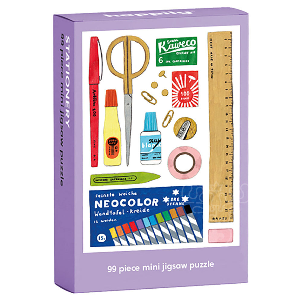 Happily Stationery Mini Puzzle 99pcs - Puzzles Canada