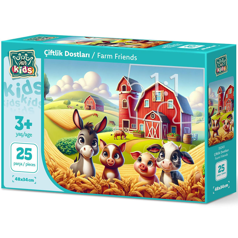 Art Puzzle Farm Friends Puzzle 25pcs - Puzzles Canada