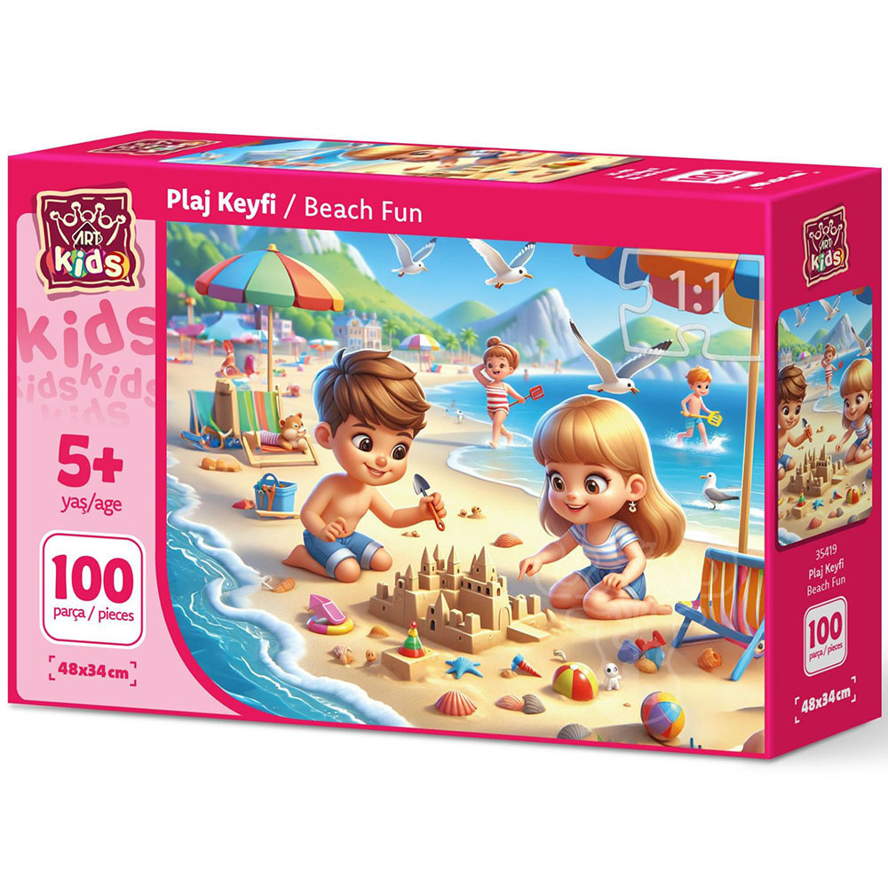 Art Puzzle Beach Fun Puzzle 100pcs - Puzzles Canada