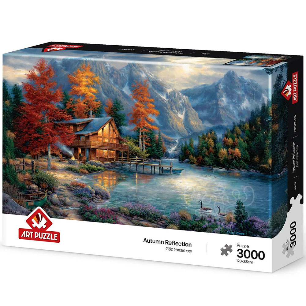 Art Puzzle Autumn Reflection Puzzle 3000pcs - Puzzles Canada