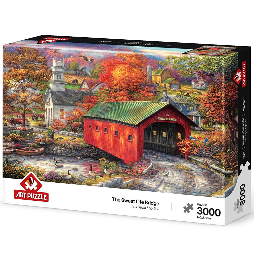 Art Puzzle The Sweet Life Bridge Puzzle 3000pcs - Puzzles Canada