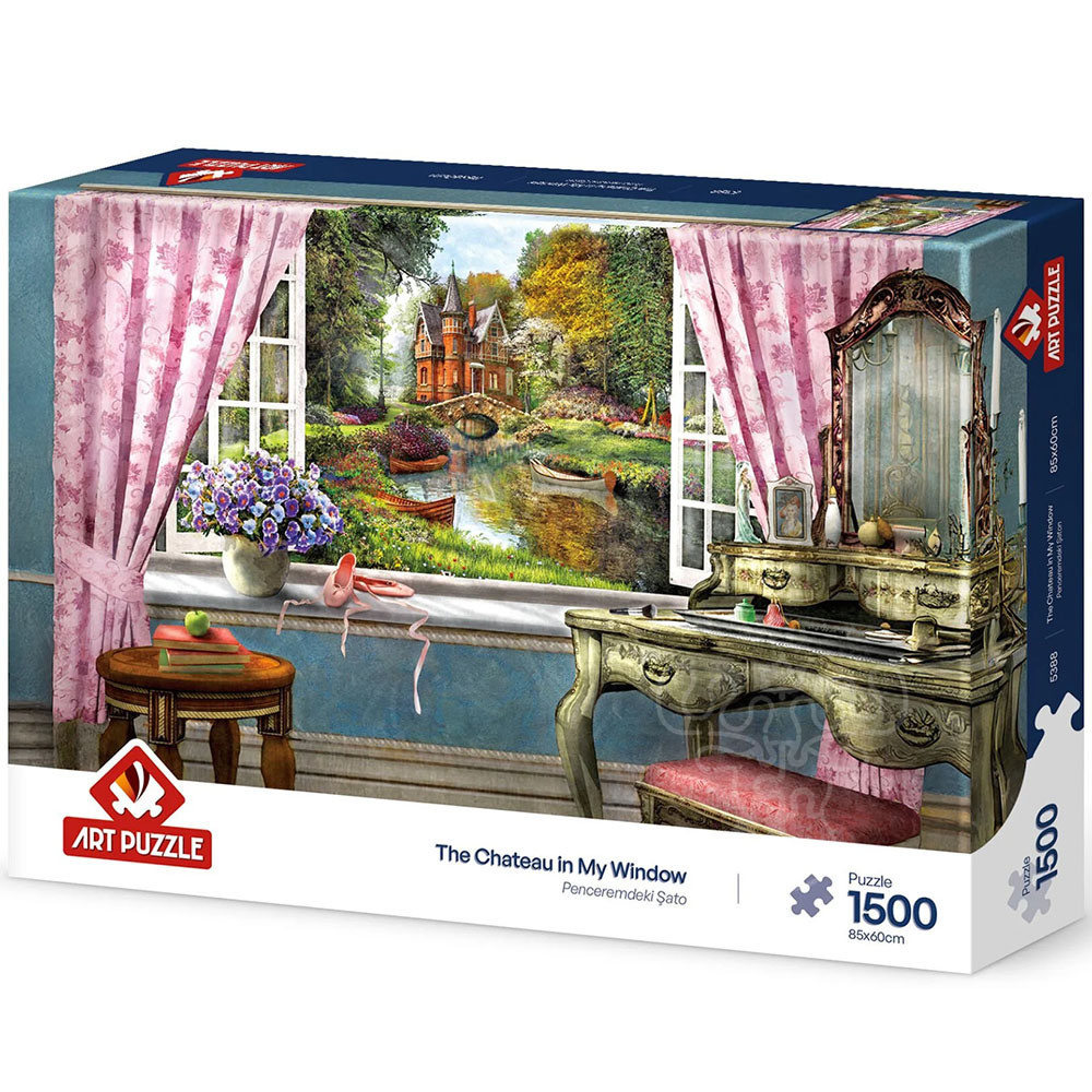 Art Puzzle The Chateau in My Window Puzzle 1500pcs - Puzzles Canada