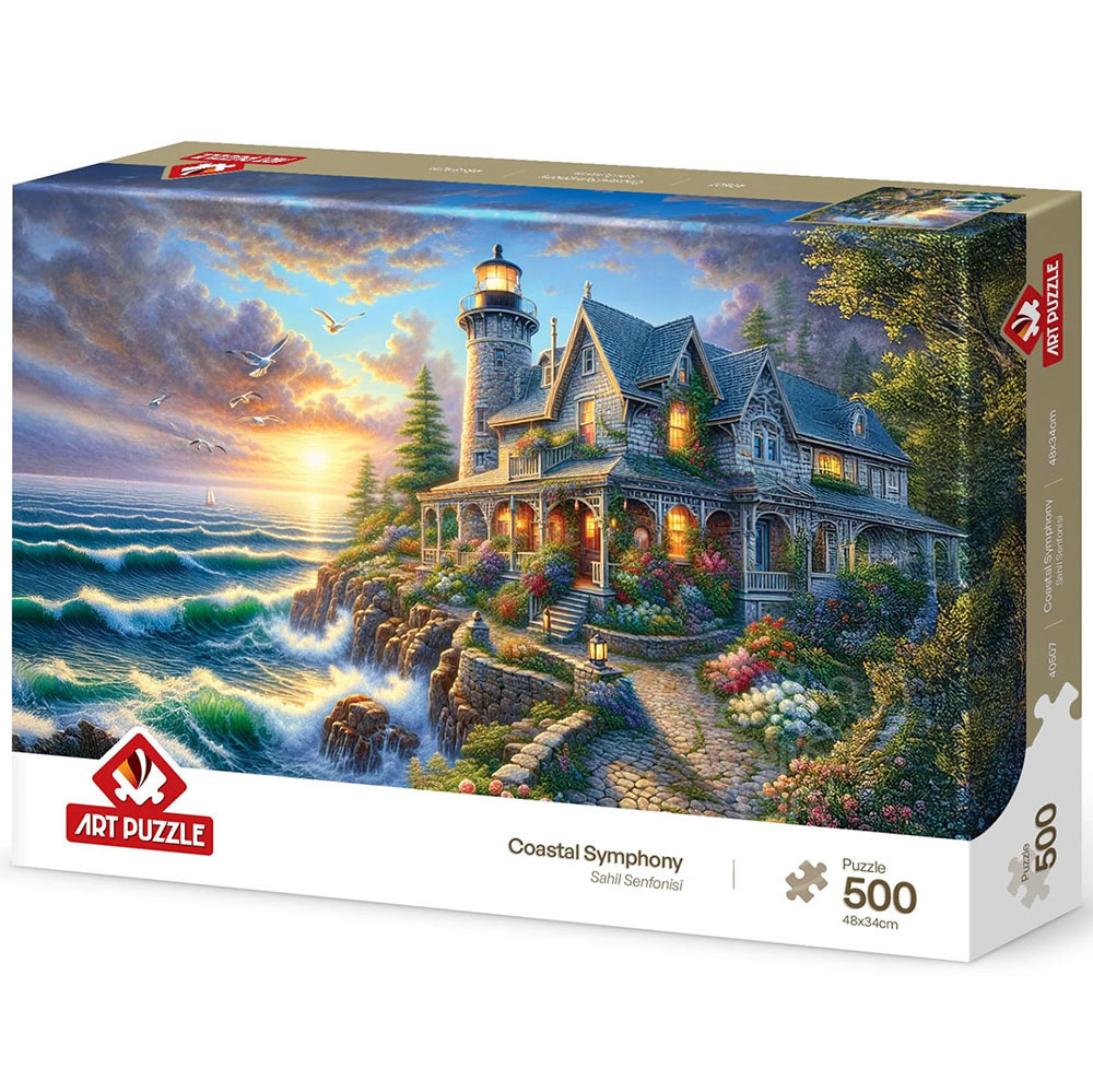 Art Puzzle Coastal Symphony Puzzle 500pcs - Puzzles Canada