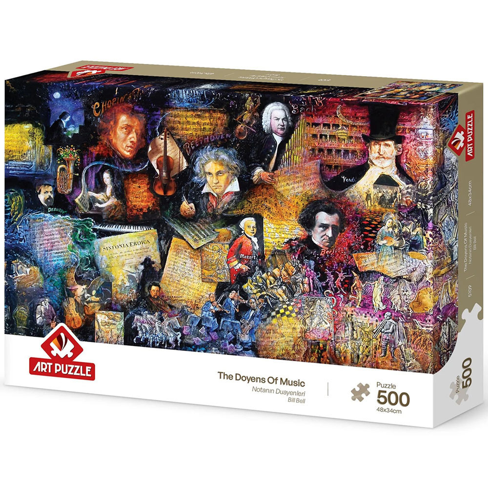 Art Puzzle The Doyens Of Music Puzzle 500pcs - Puzzles Canada