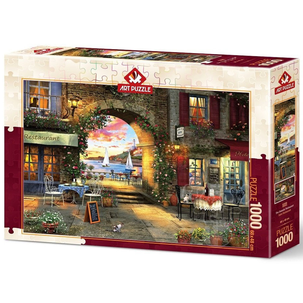 Art Puzzle The Seaside Restaurant Puzzle 1000pcs - Puzzles Canada